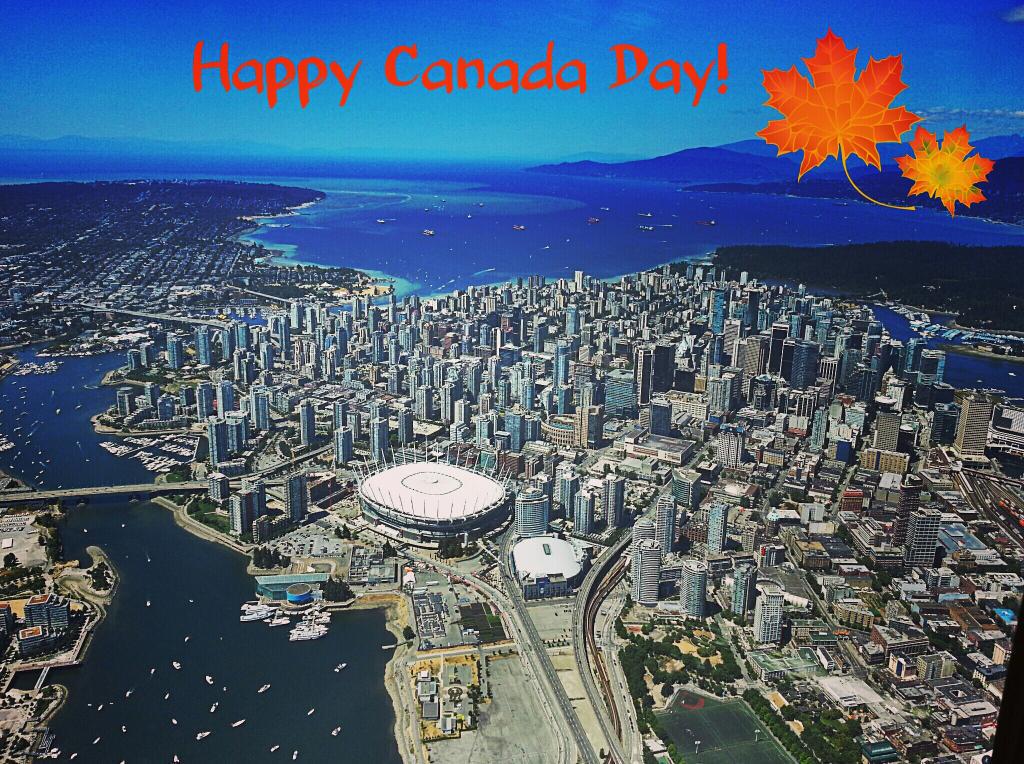 Happy CanadaDay GlobalBC downtownvan Vancouver YVR VIAwesome HeatWave ...