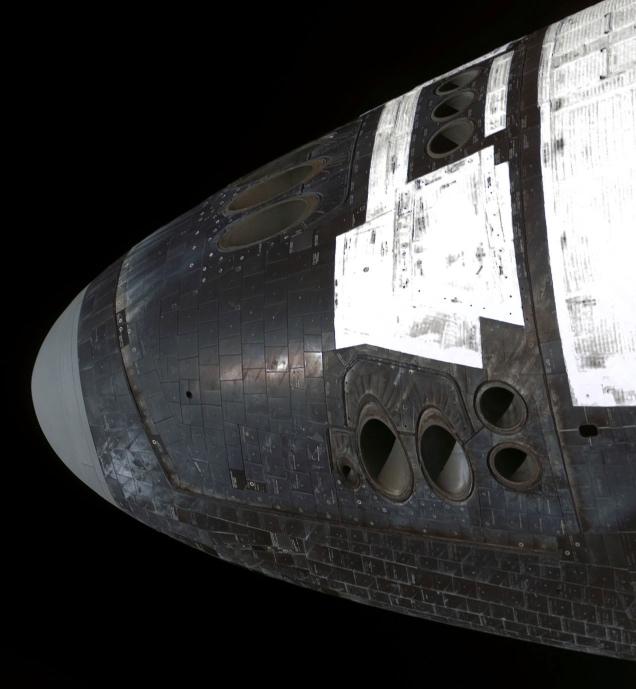Space Shuttle Nose Heat Tiles