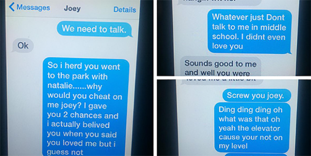 Hilarious 11-year-old girl burns ex in epic break up text message gone viral | Yahoo Canada News ...