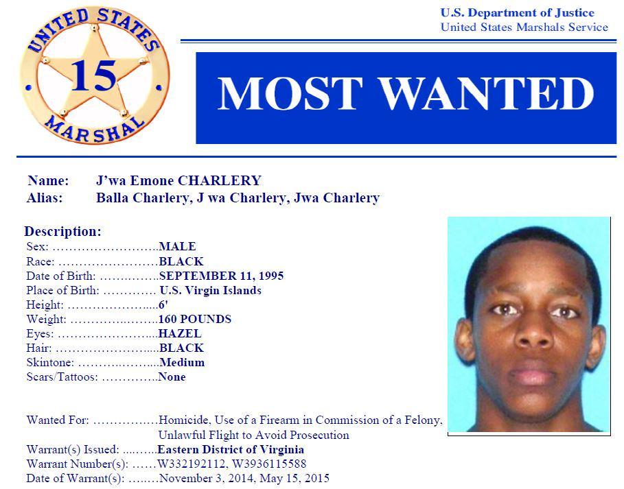 Richmond murder suspect added to US Marshals' '15 Most Wanted' list RVA ...