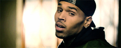 Chris Brown Dimples