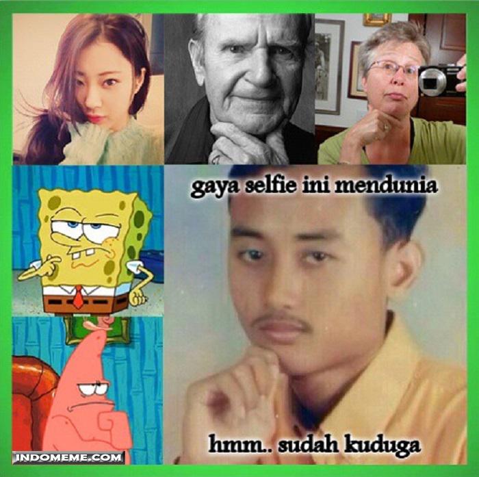Memes Selfie Lucu