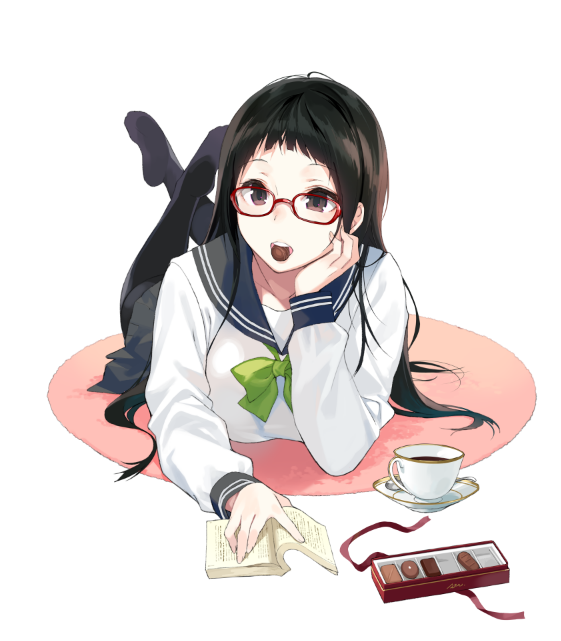 黒髪とセーラー服とチョコレート 笹森トモエ@サキュステ総集編3発売中👿 @sasamomi