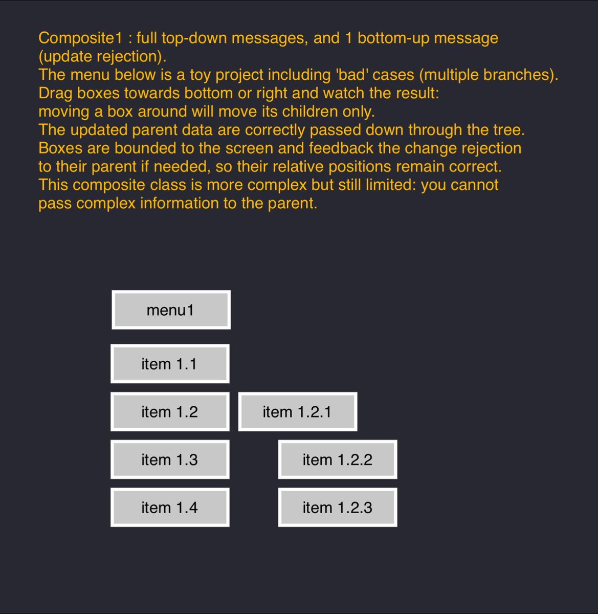 composite design pattern for Codea - General - Codea Talk