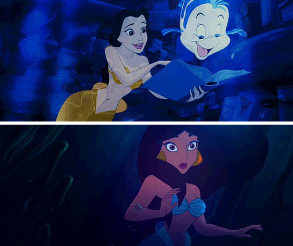 Así serían las princesas #disney si fueran sirenas como ariel ... Así serían las princesas #disney si fueran sirenas como ariel ...