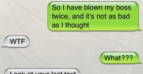 Boring Text Conversation