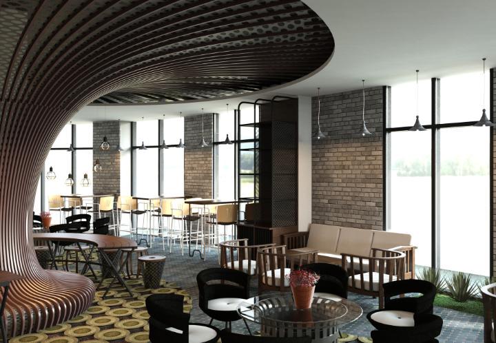 Interiors Hotel Rendering Revit Architectural Rendering | Architecture