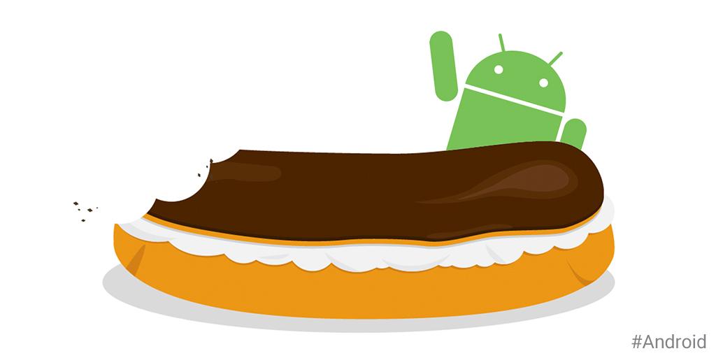 Android Eclair Logo Png