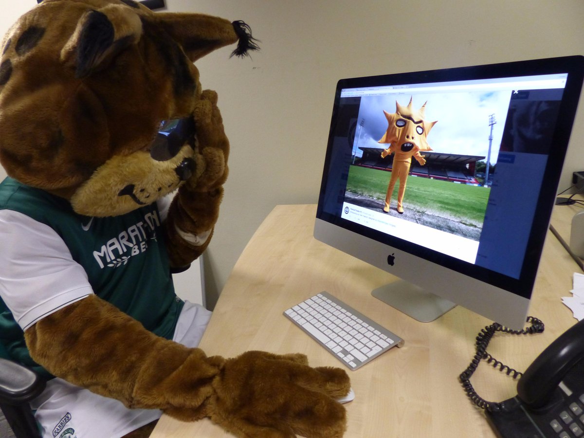 Partick Thistle FC introduce horrifying new mascot : r/Scotland