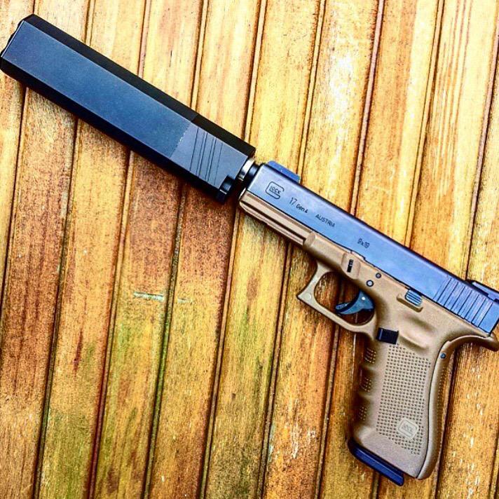 Glock 17 Suppressed