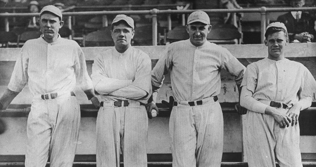 Ernie Shore once threw a quasi-perfect game ... after Babe Ruth punched ...