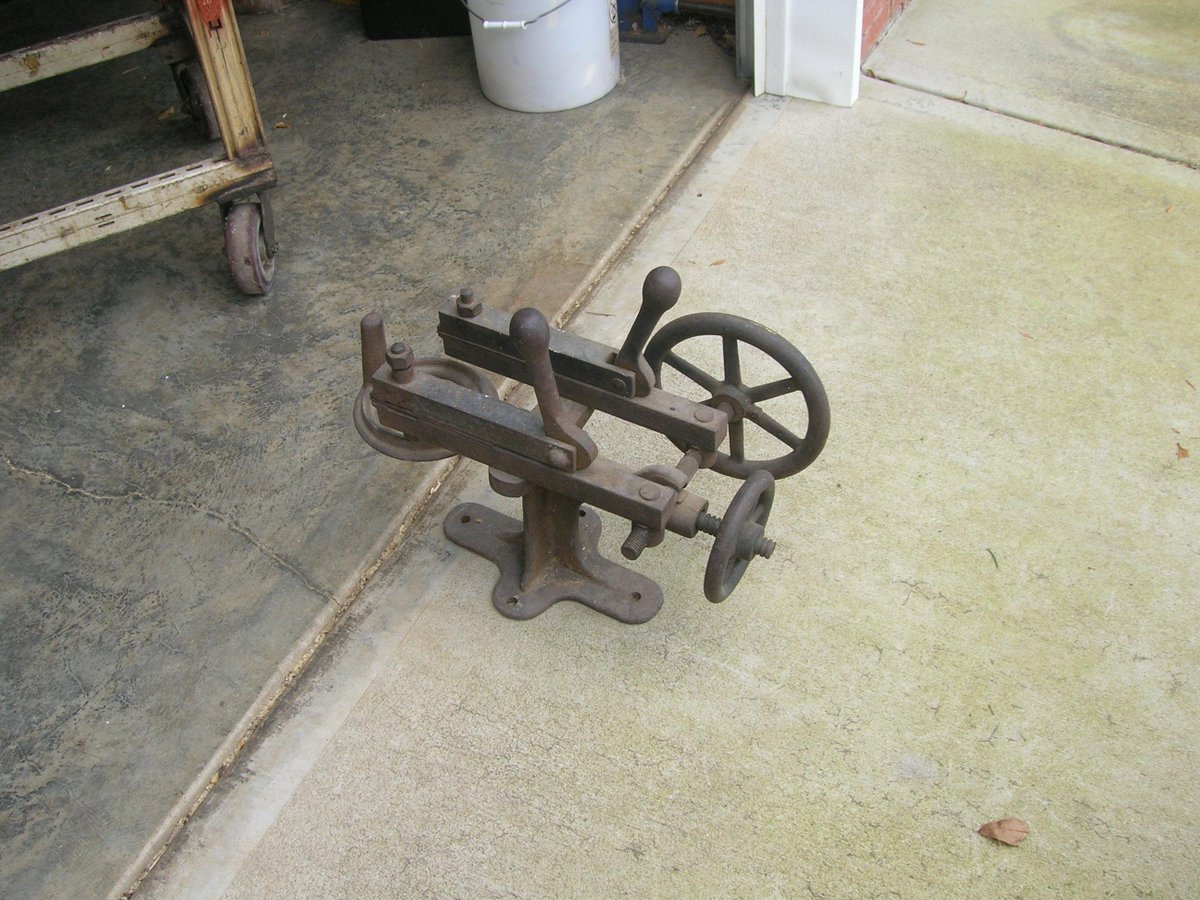 This thing looks like a vise or a clamp of some sort. Anyone have any ...