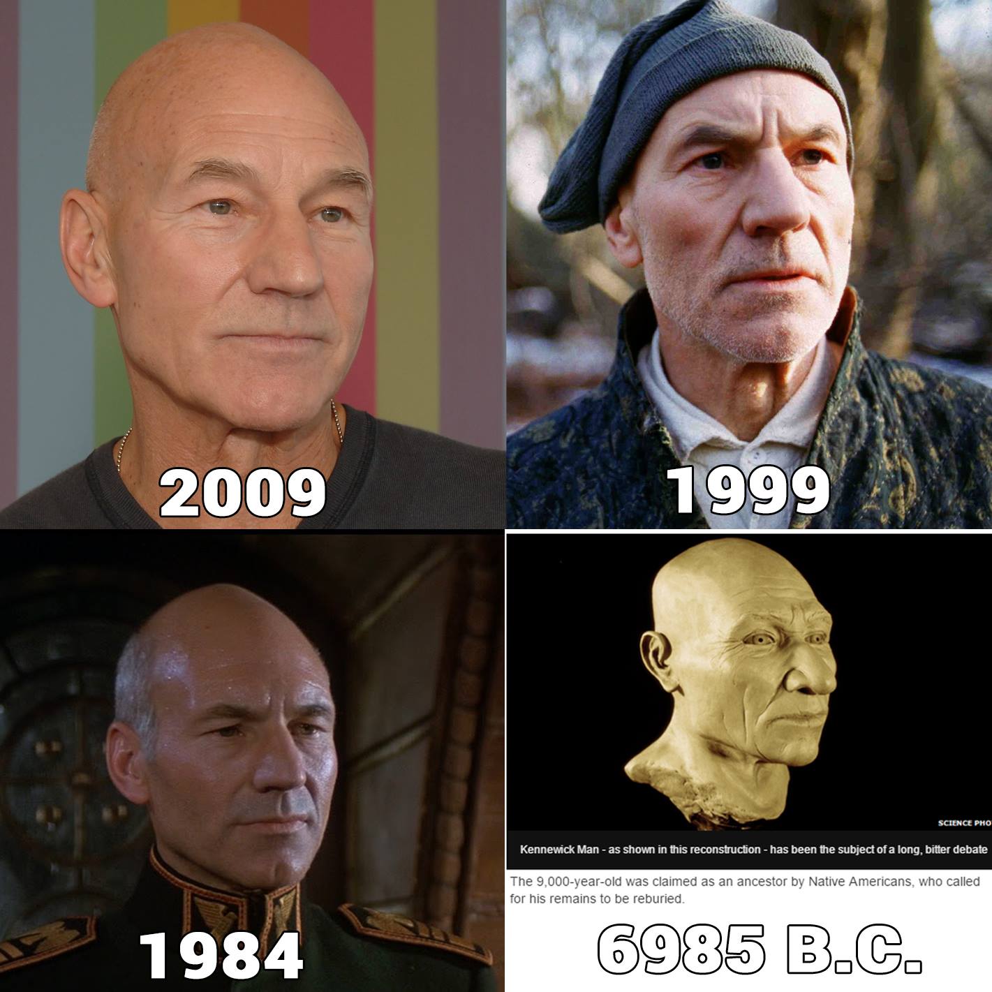 Patrick Stewart Doesnt Age