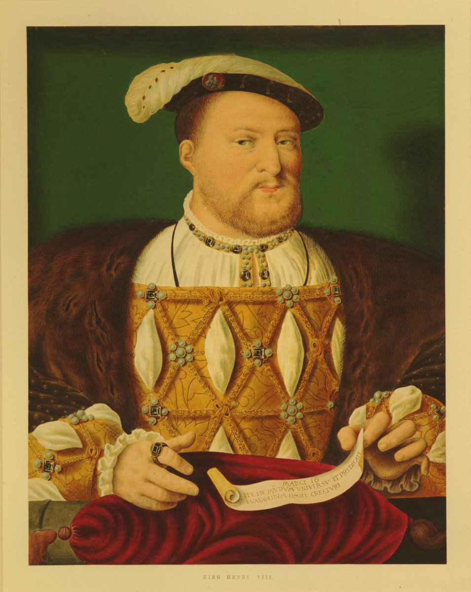 Henry VIII was crowned king onthisday in 1509. Here's a 19th-century ...
