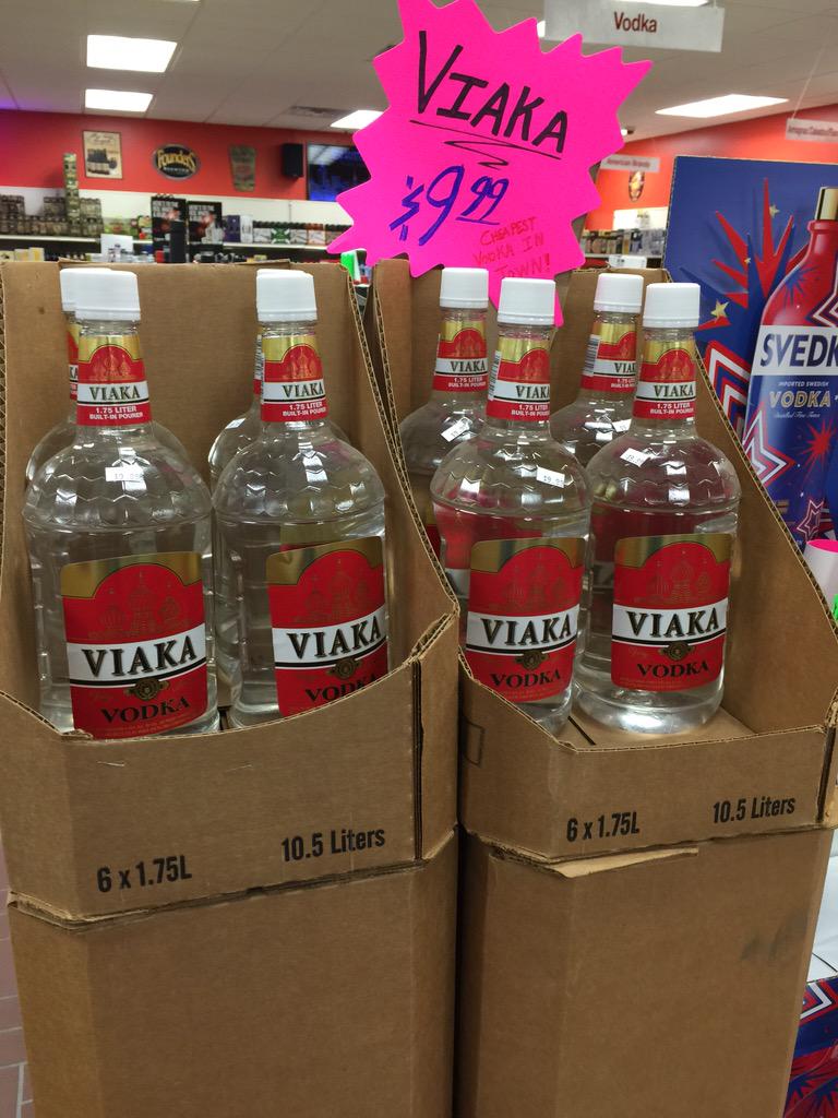 Half Gallon Vodka