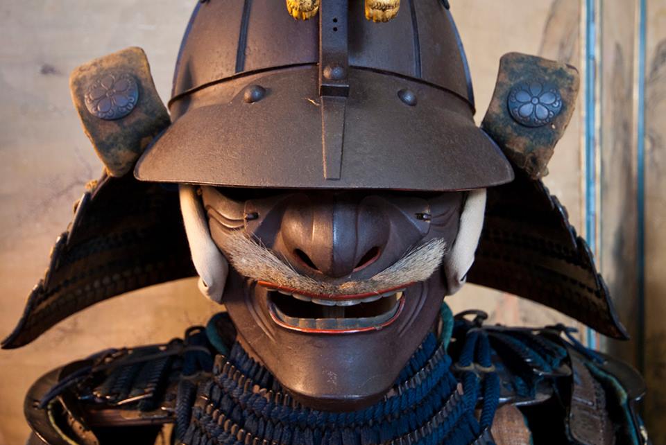 Ancient Japanese War Masks