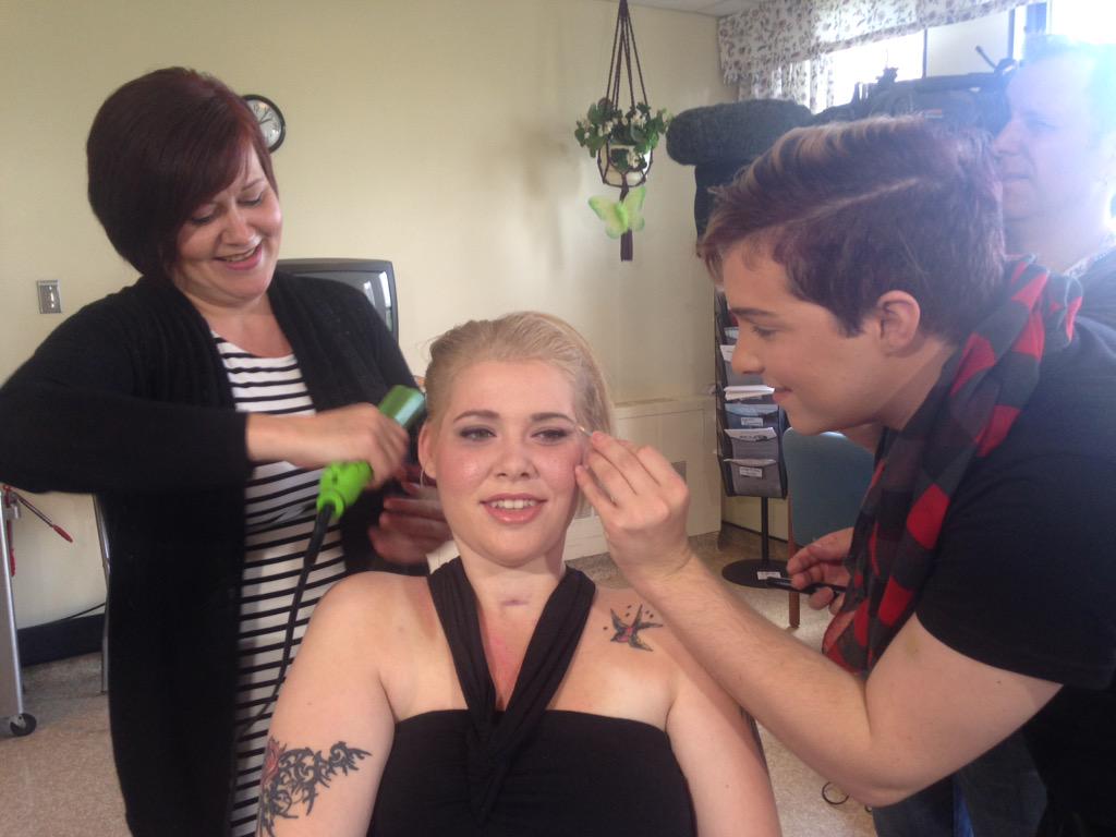 RT ChiuCBC: Prom pampering for Ashley MacLean, quadriplegic after a ...