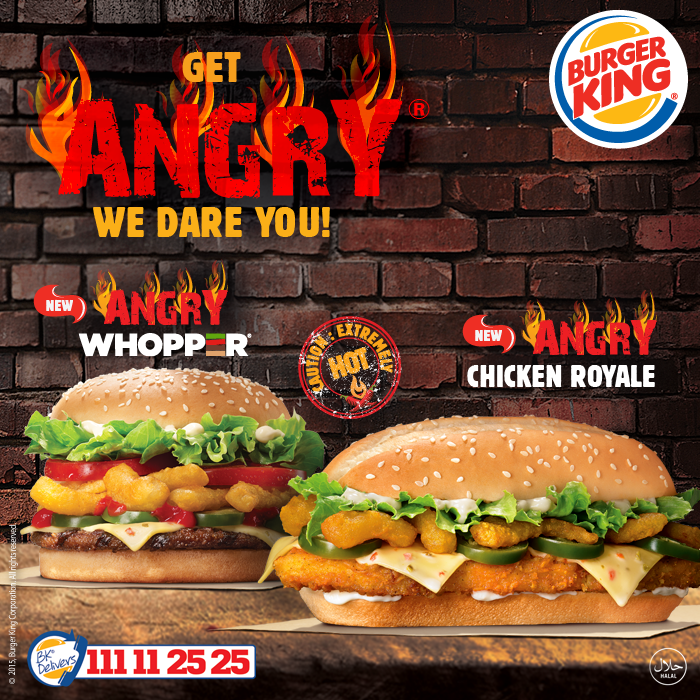 Burger King Angry Whopper