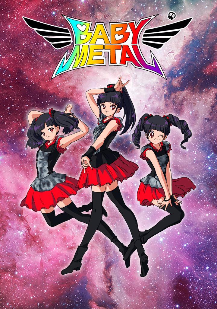 Anime styled Babymetal drawing by Hito-Metal : r/BABYMETAL