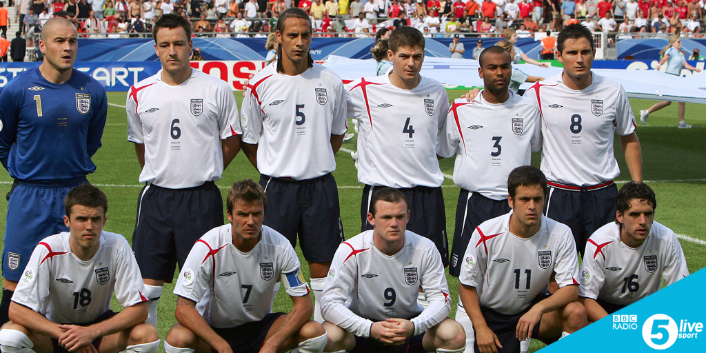 9 years to the day since England last won a tournament knockout game ...