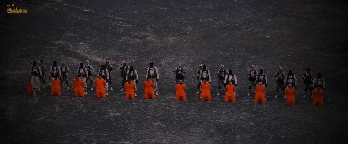 ISIS Release New Video Show Executions of 12 men In Damascus via Raqqa ...