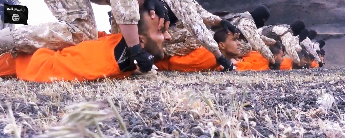 ISIS Release New Video Show Executions of 12 men In Damascus via Raqqa ...