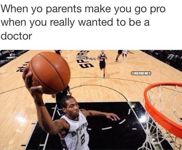 Kawhi Leonard Dunk Meme