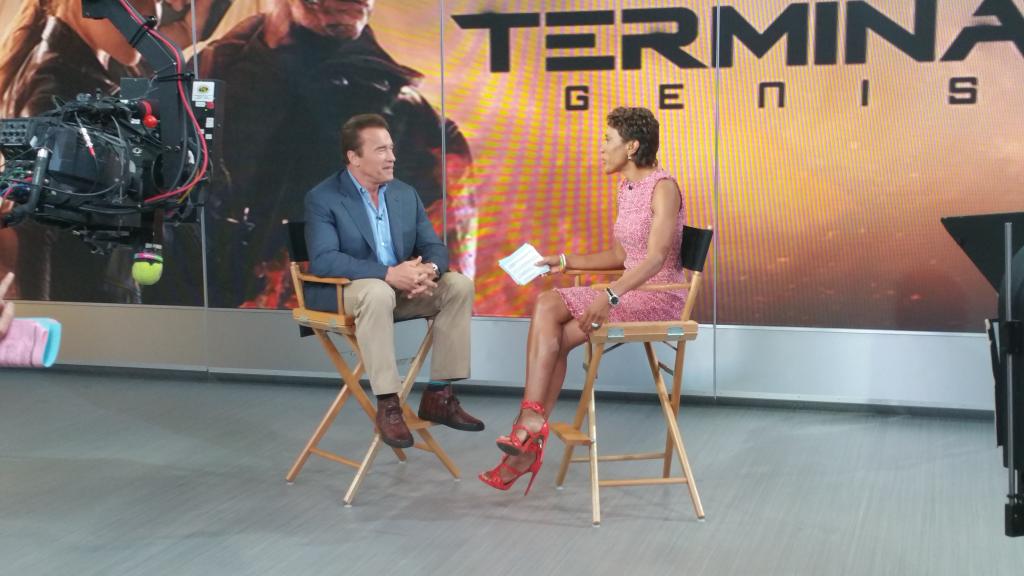 HE. IS. BACK! So great to have Arnold Schwarzenegger on to talk the new ...