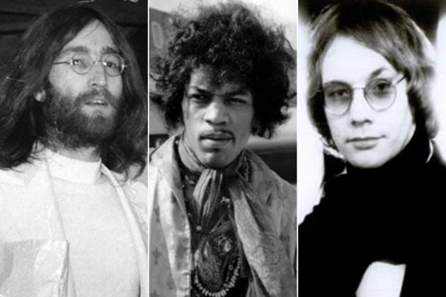 John Lennon And Jimi Hendrix