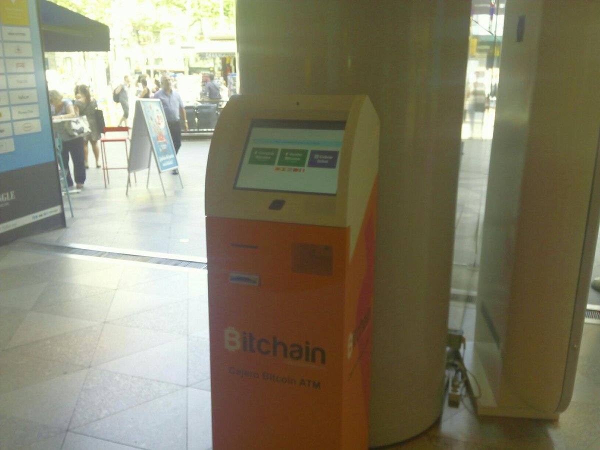 New Bitcoin ATM in Barcelona (Spain) : r/Bitcoin