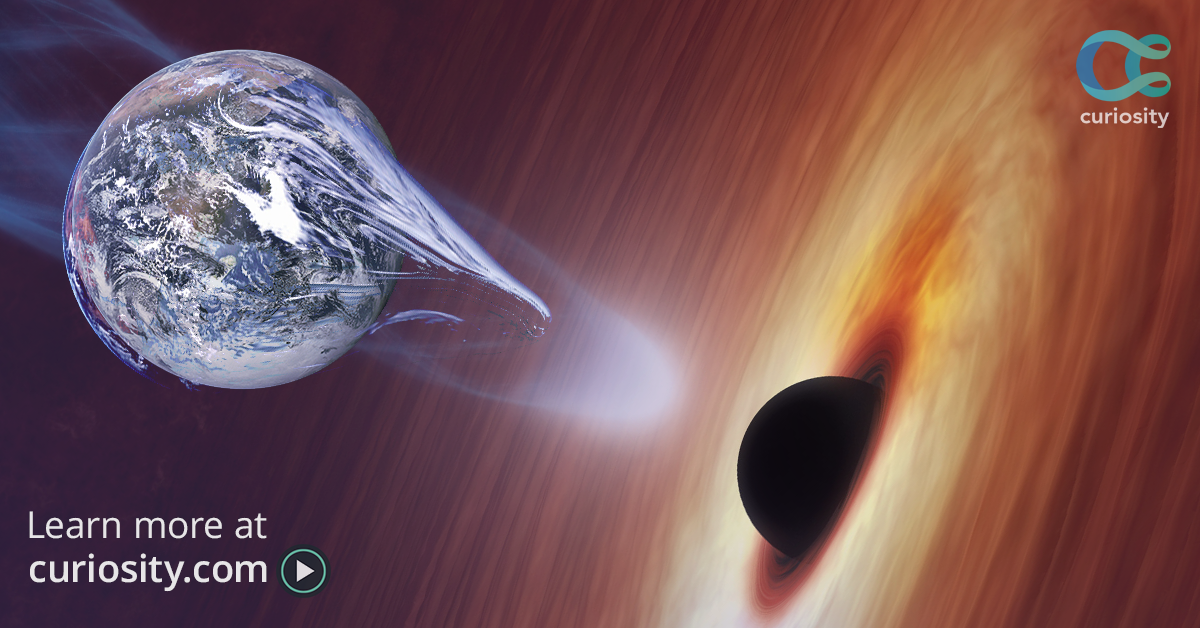 Sucked Into A Black Hole