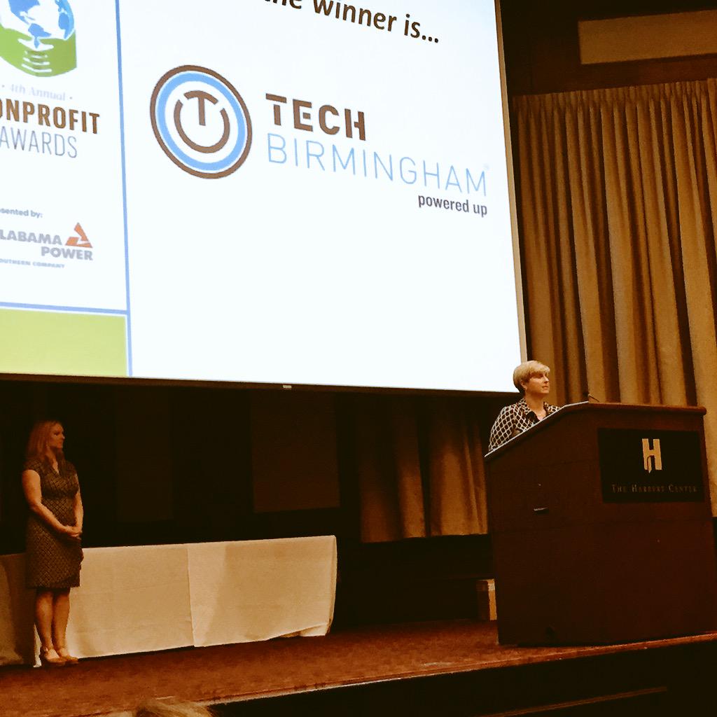 GASP on Twitter: "Congrats to @techbirmingham on winning the #NonProfitAwards in our category ...