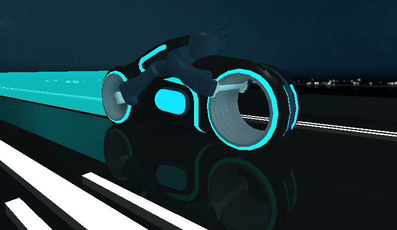 Some TRULY neon Tron Lightcycles. : r/roblox