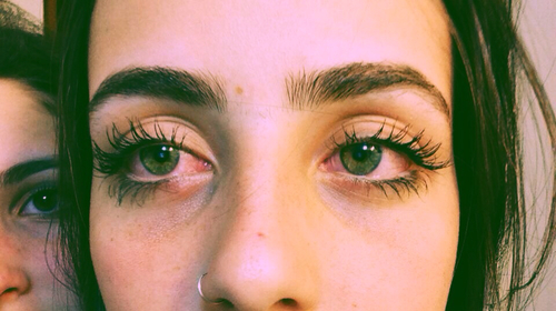 High People Red Eyes