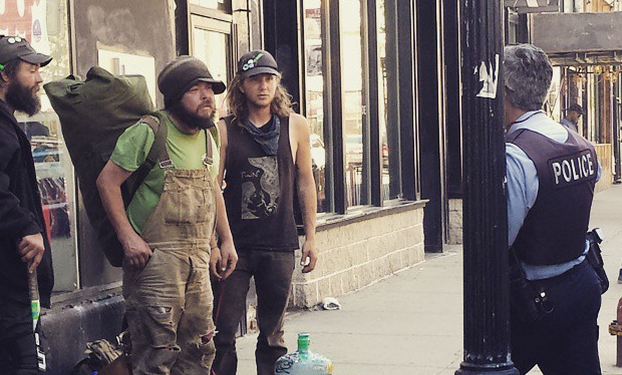 An influx of “gutter punks” hits chicago the same weekend as #dead50 ...