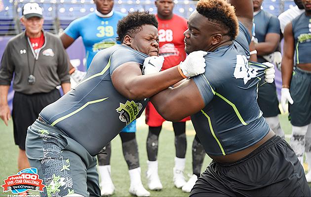 Watch the battle between UGA commit Aaron Dowdell and Bama commit ...
