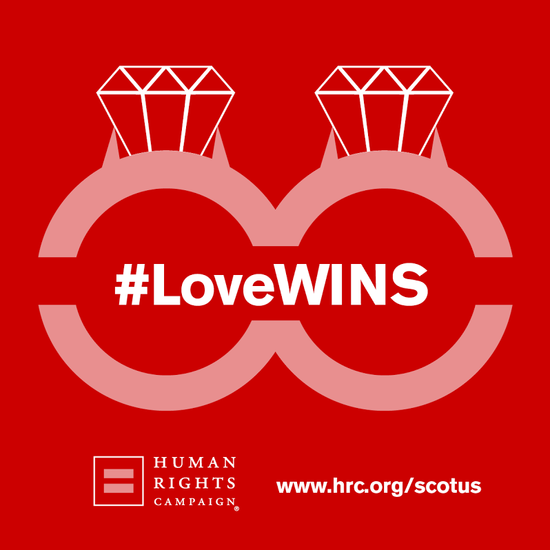 Human Rights Campaign Logo Red