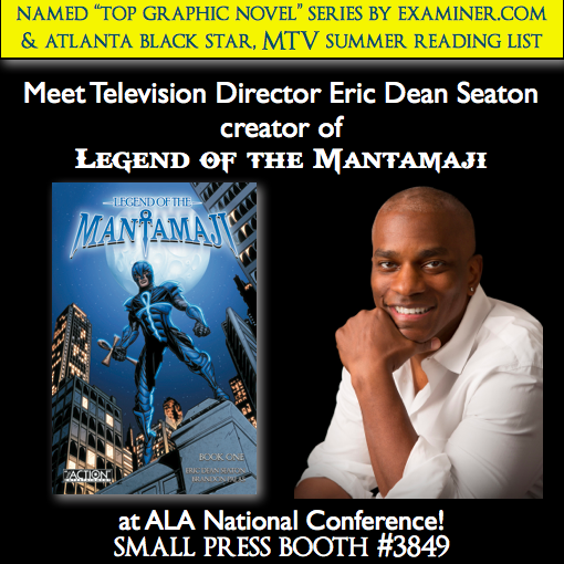 Eric Dean Seaton on Twitter: "The Mantamaji are bringing #diverseheroes to the @ALAlibrary ...