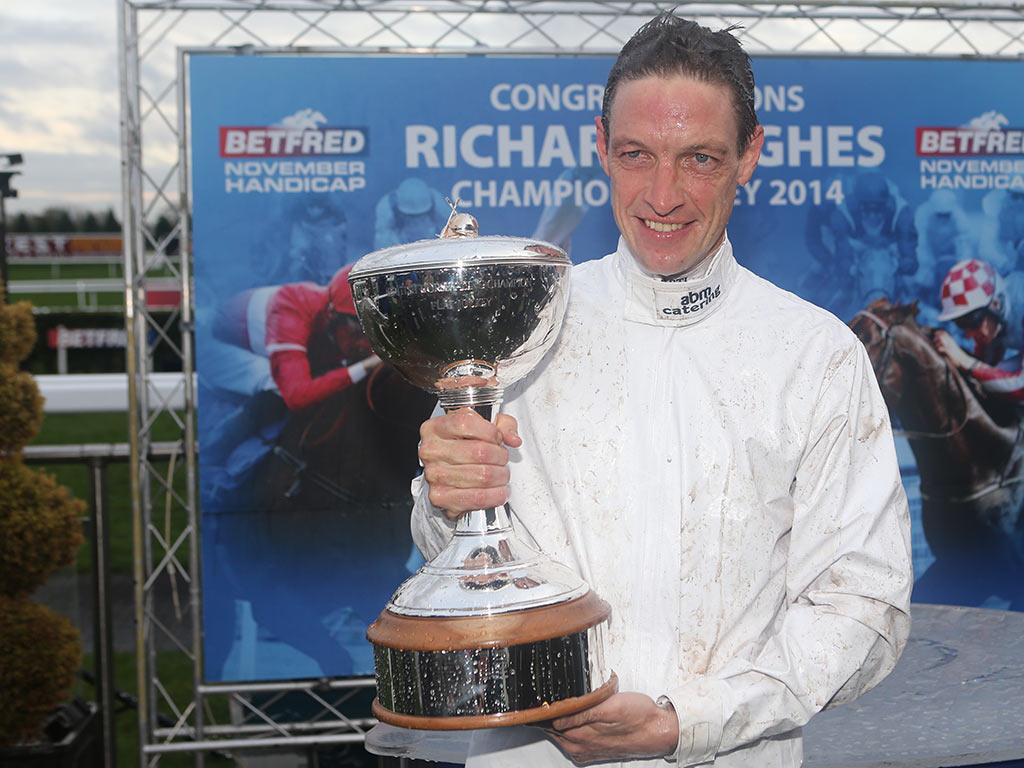 Champion jockey Richard Hughes hopes to start training before the end ...