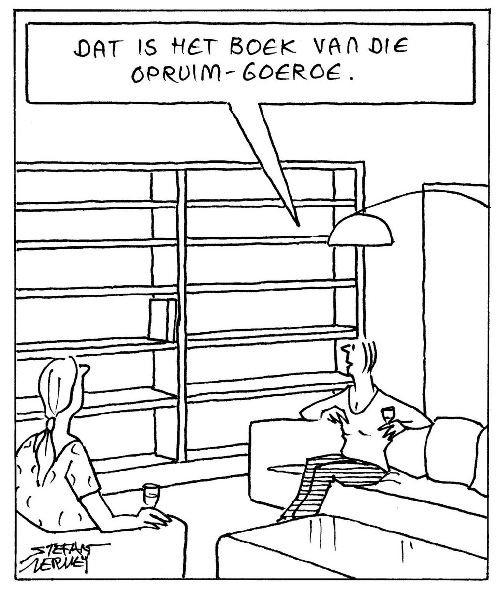 Stefan Verwey verbeeldt elke week het leed van de lezer. Bekijk hier al ...