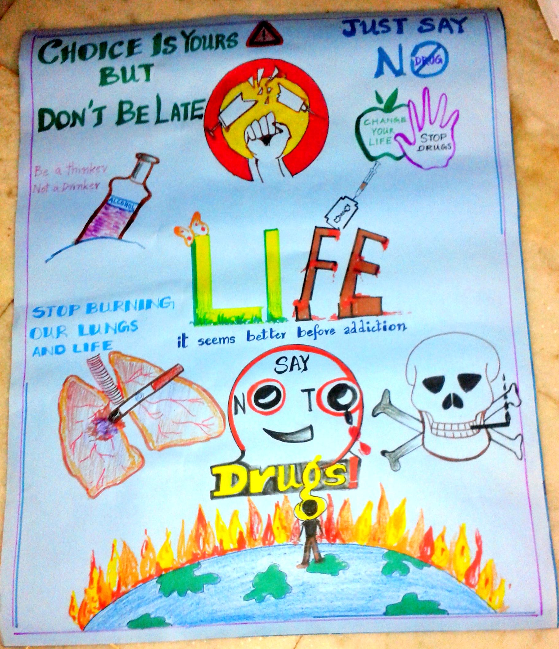 Say No To Drugs Poster Contest Winners