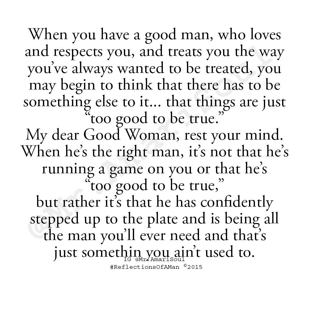 Wanting A Good Man Quotes