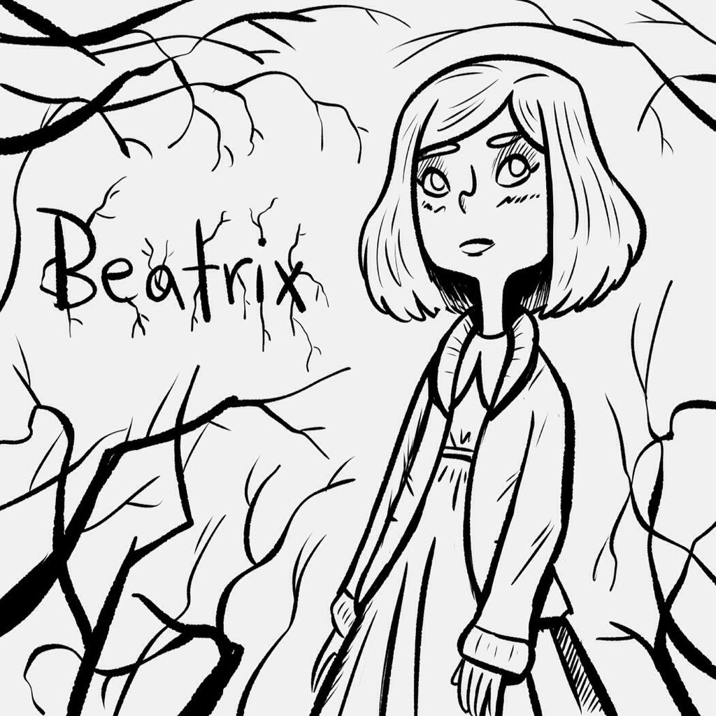 「Image from a horror comic that I'm working on. 」🍁Michael Ramstead🍁の漫画