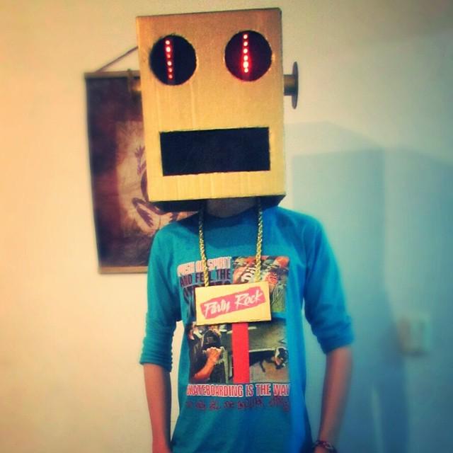 Lmfao Box Head Man