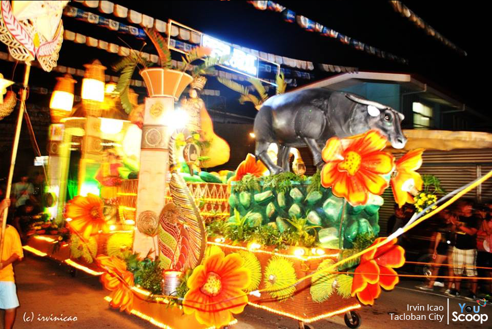 Dancers showcase their creative and bright floats during the 2015 ...