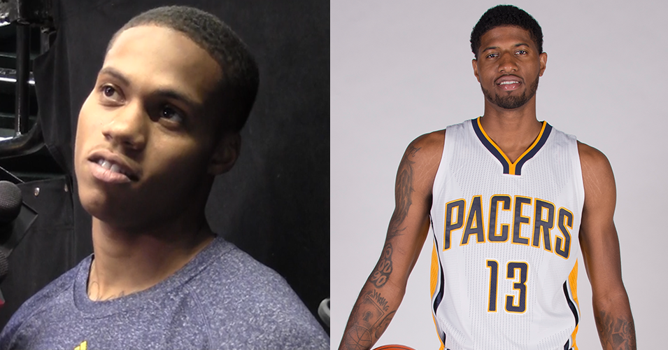 : Family ties between Paul George and #Pacers draft pick Joe Young?