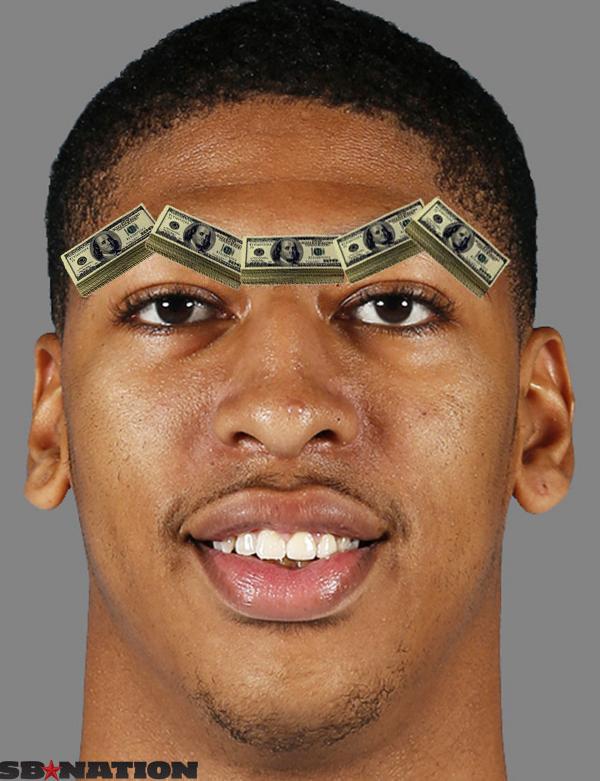 Anthony Davis Teeth Fixed