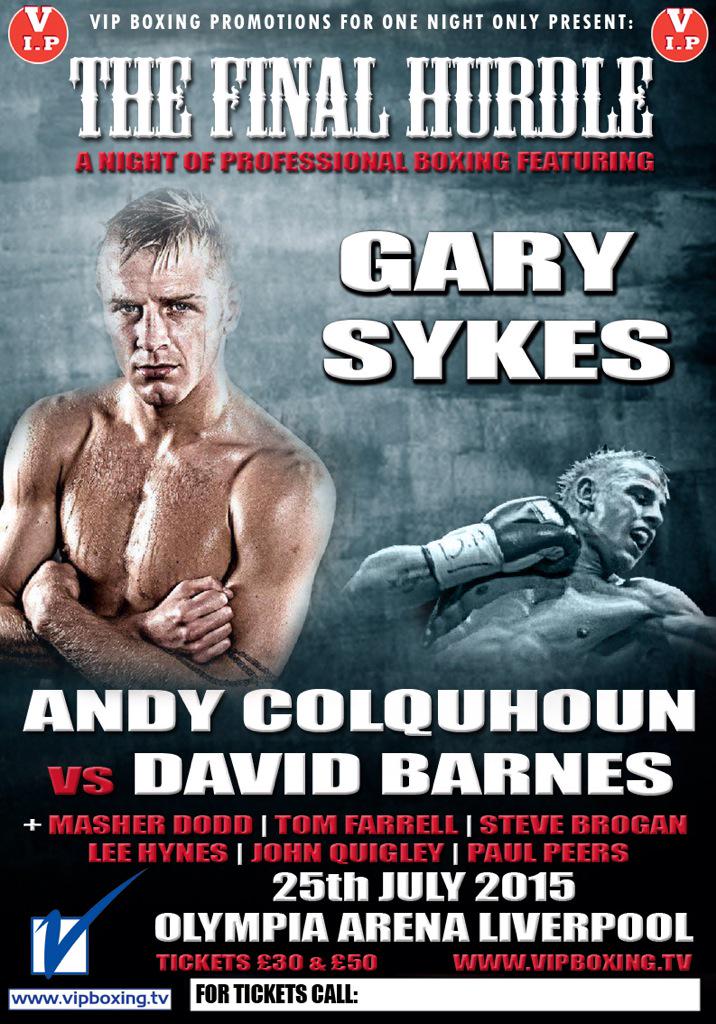 Gary Sykes 28-4 & Ekundayo 10-0 won in UK Saturday - BoxRec