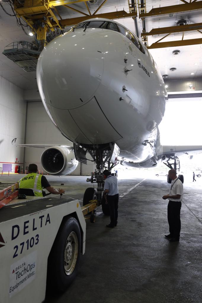 Hi Atlanta_Airport! It's a special moment for delta as a future A350 ...