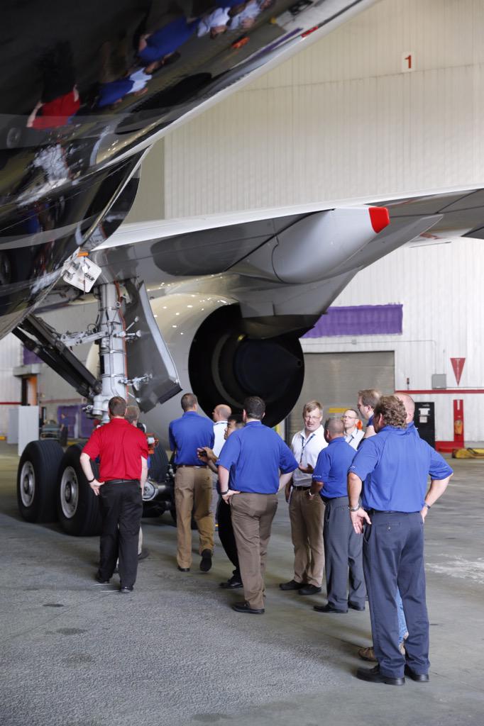 Hi Atlanta_Airport! It's a special moment for delta as a future A350 ...